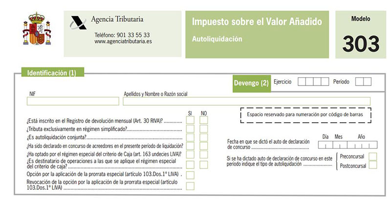 Ejemplo De Modelo 303